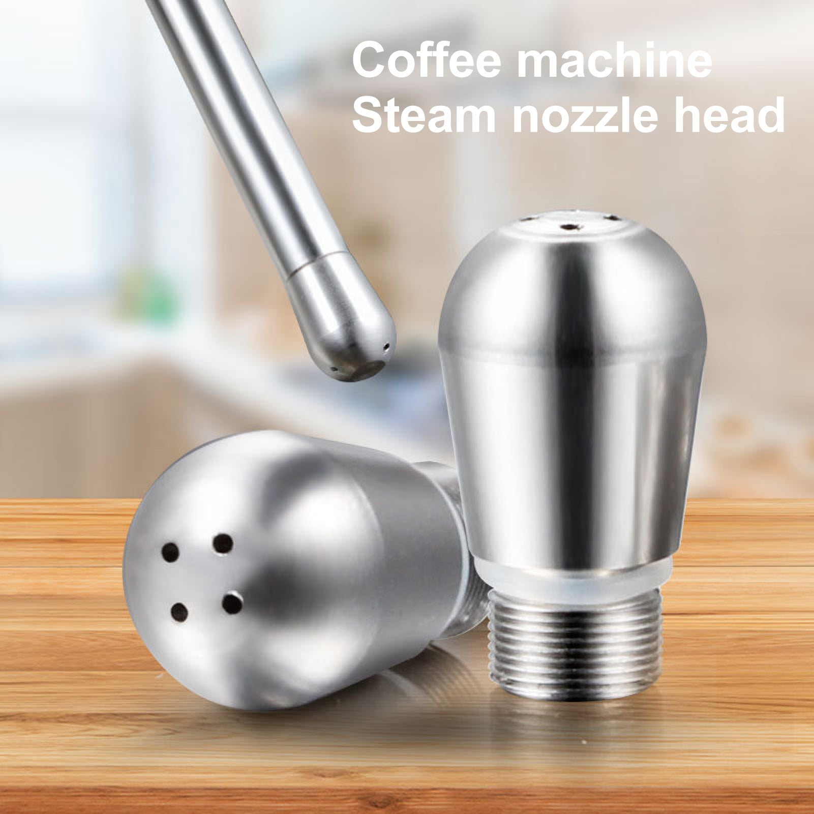 Joernso Steam Nozzle Practical Easy Installation Stainless Steel Anti ...