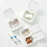 Joernso Swab Balls Holder Push Button Multi-purpose PP Makeup Cotton ...