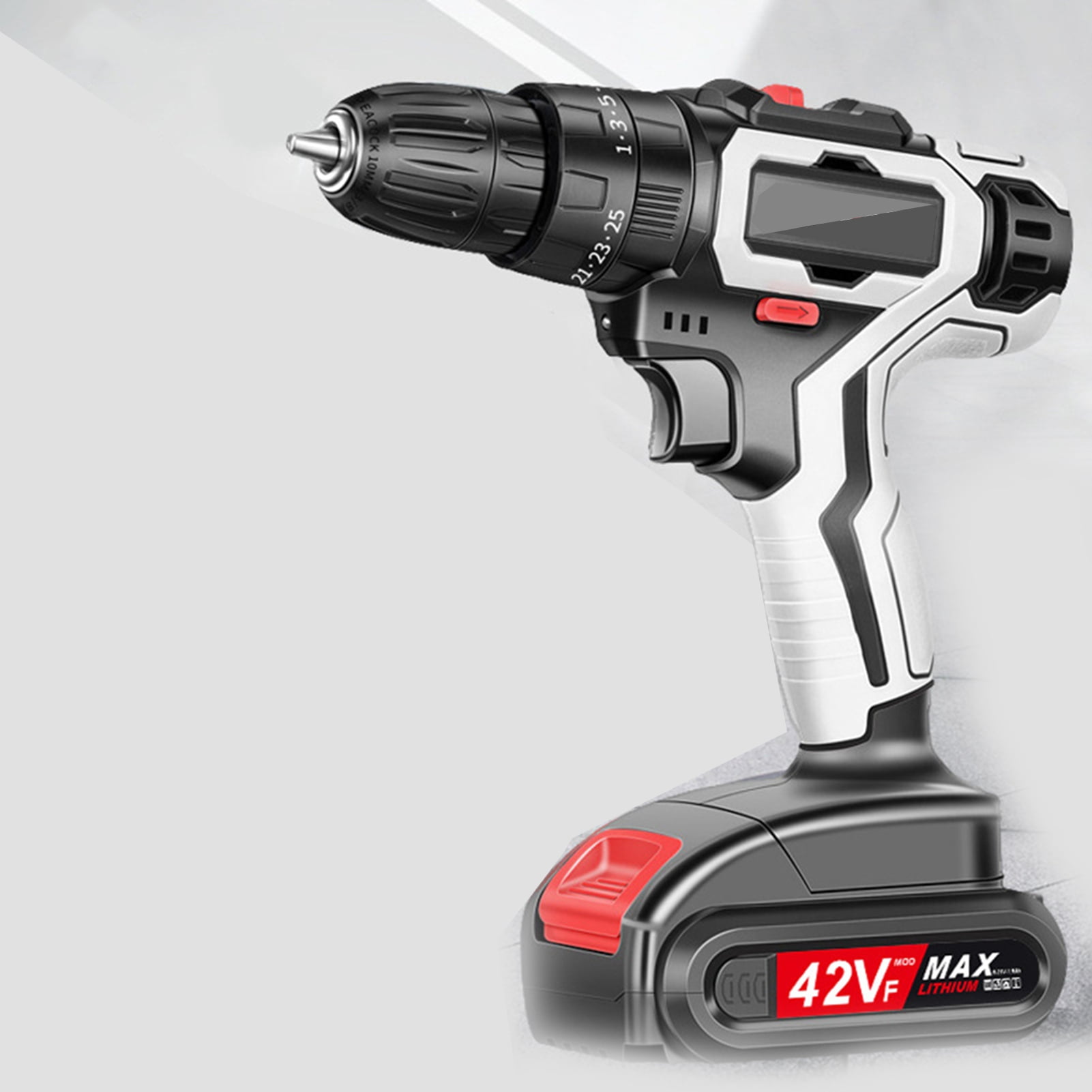 Joernso US/UK/EU Plug Cordless Portable Hand Electric Drill Power ...