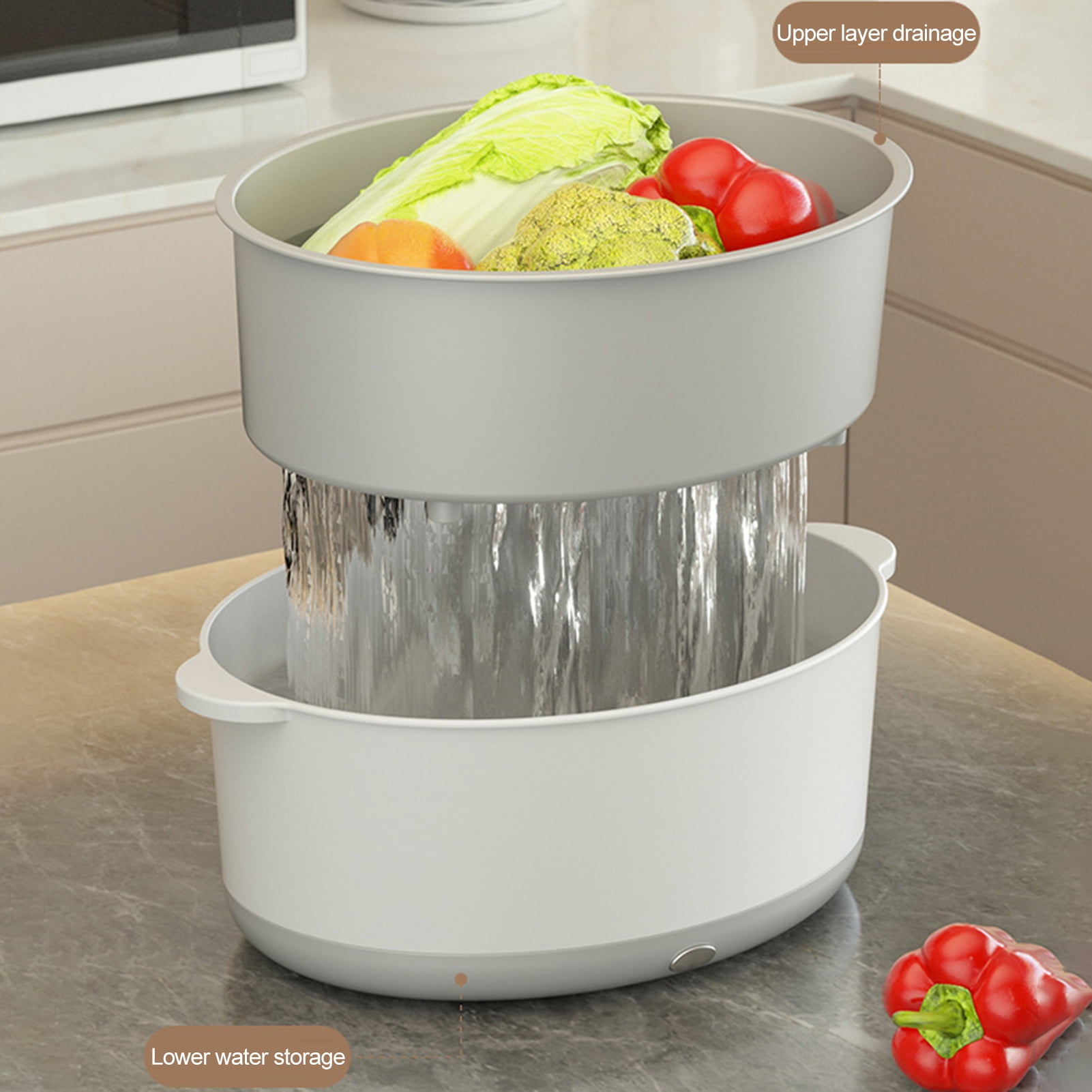 Joernso Ultrasonic Food Cleaner Vegetable Purifier Machine Large ...