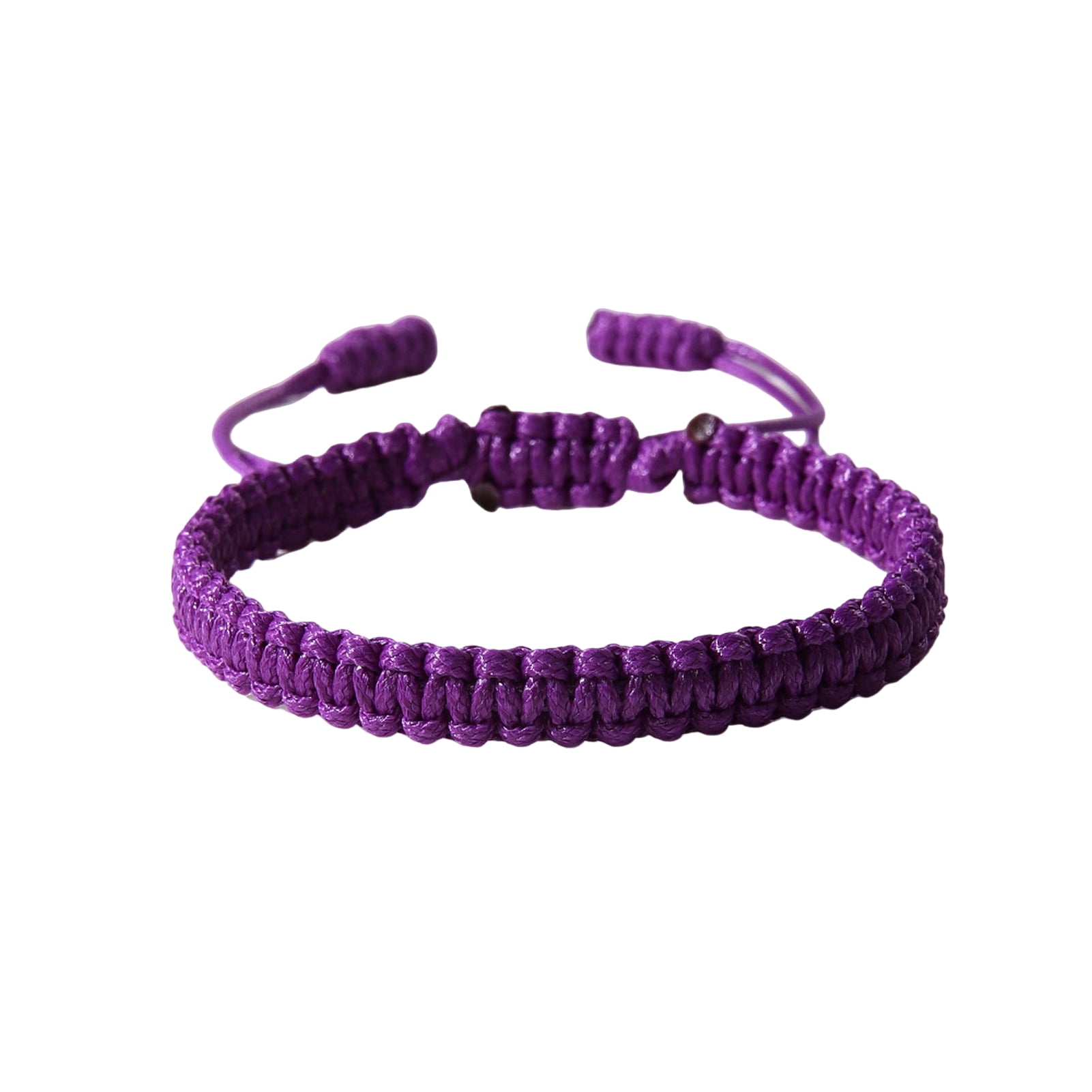 Joernso Unisex Hand Rope Adjustable Handmade Braided Solid Color Thick ...