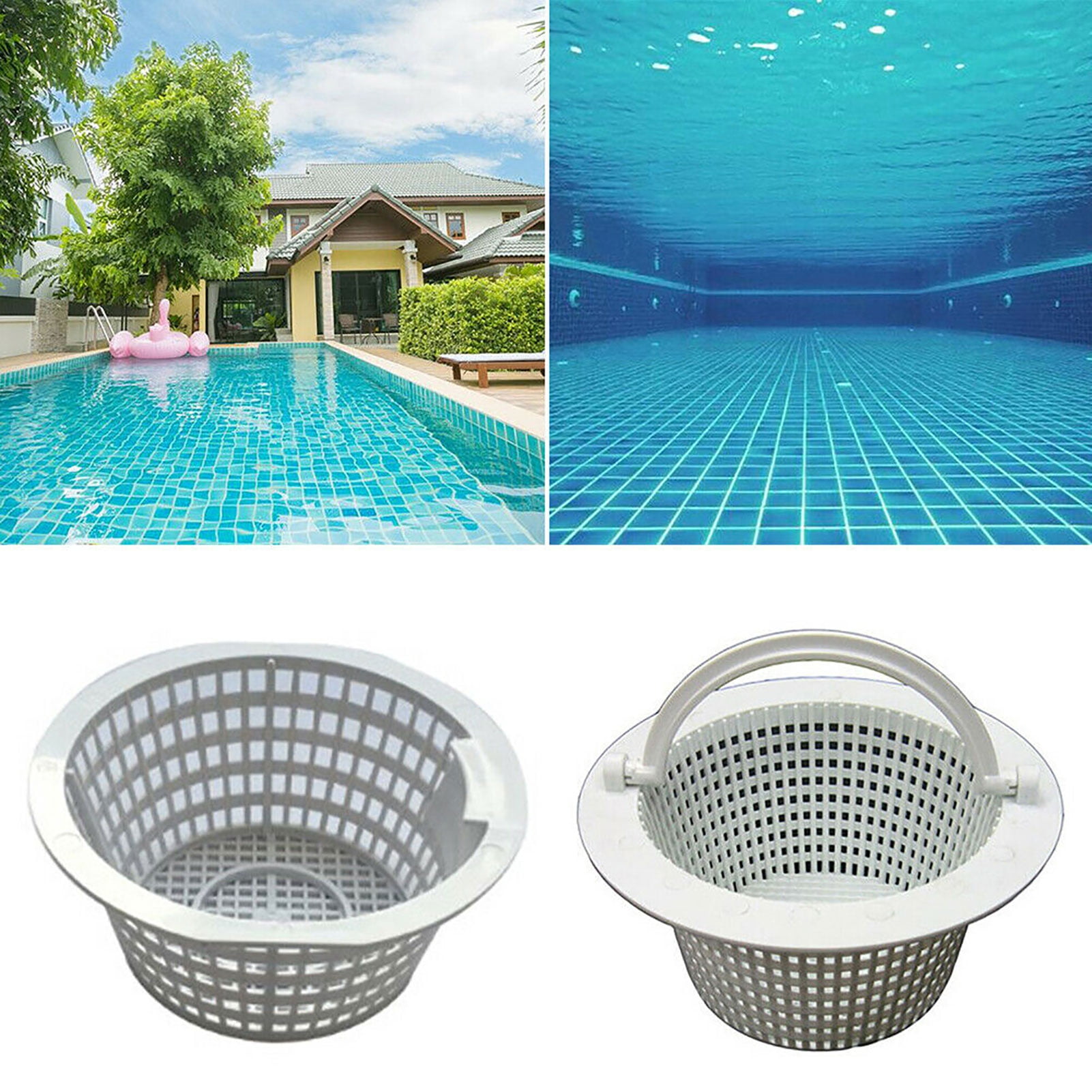 Joernso Universal Anti-clog Swimming Pool Pond Accessory Skimmer ...