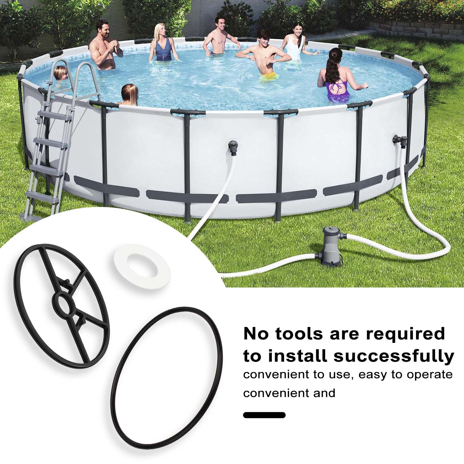 Joernso Valve for VarifloXL 1-1/2 Ring Gasket Rebuild Kit Multiport ...