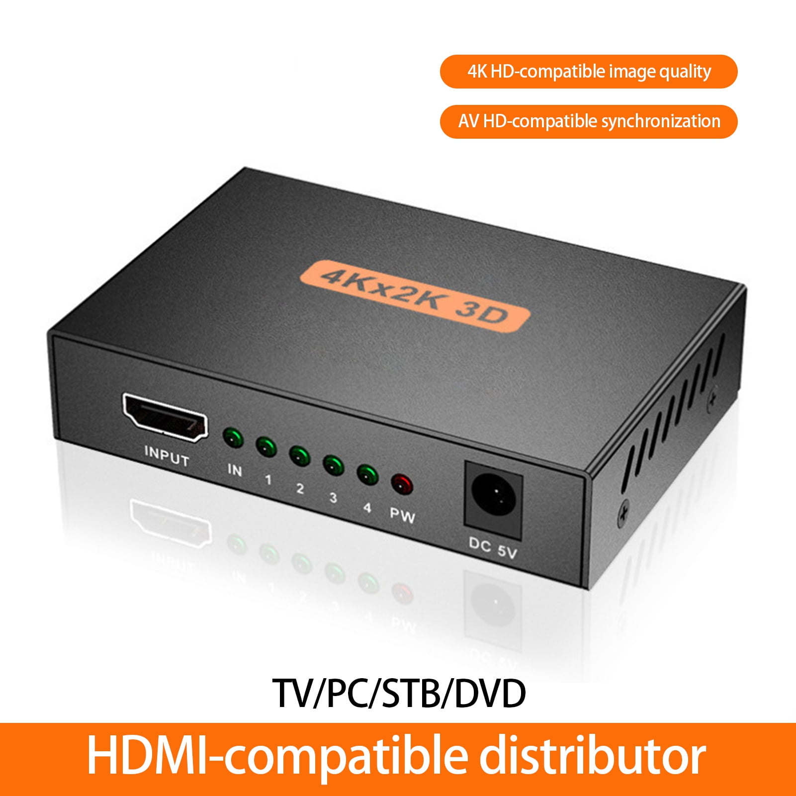 Joernso Video Switcher HD-compatible 1080p 30HZ Max 3D Visual Effects 5 ...