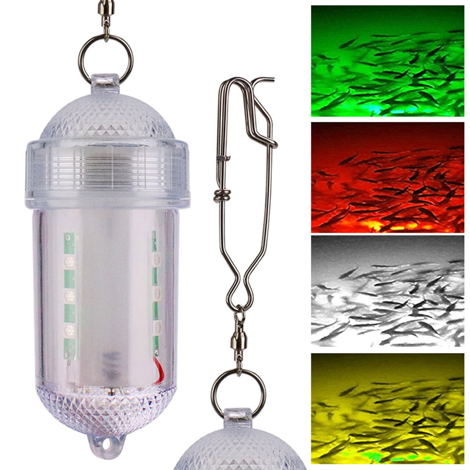 Joernso Waterproof Luminous LED Deep Sea Fishing Light Multi-Color High ...