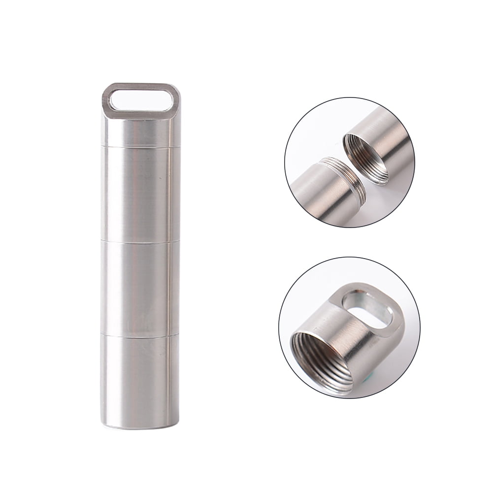 Joernso Waterproof Pill Capsule Case Box Bottle Container Outdoor ...