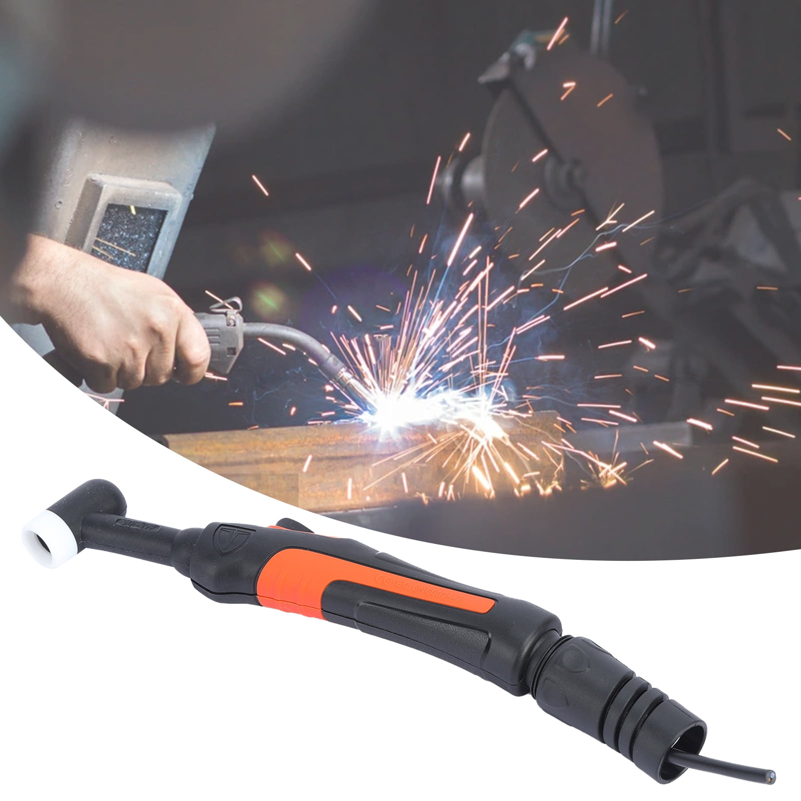 Joernso Welding Torch Head High Toughness Reliable Welding Torch Parts ...