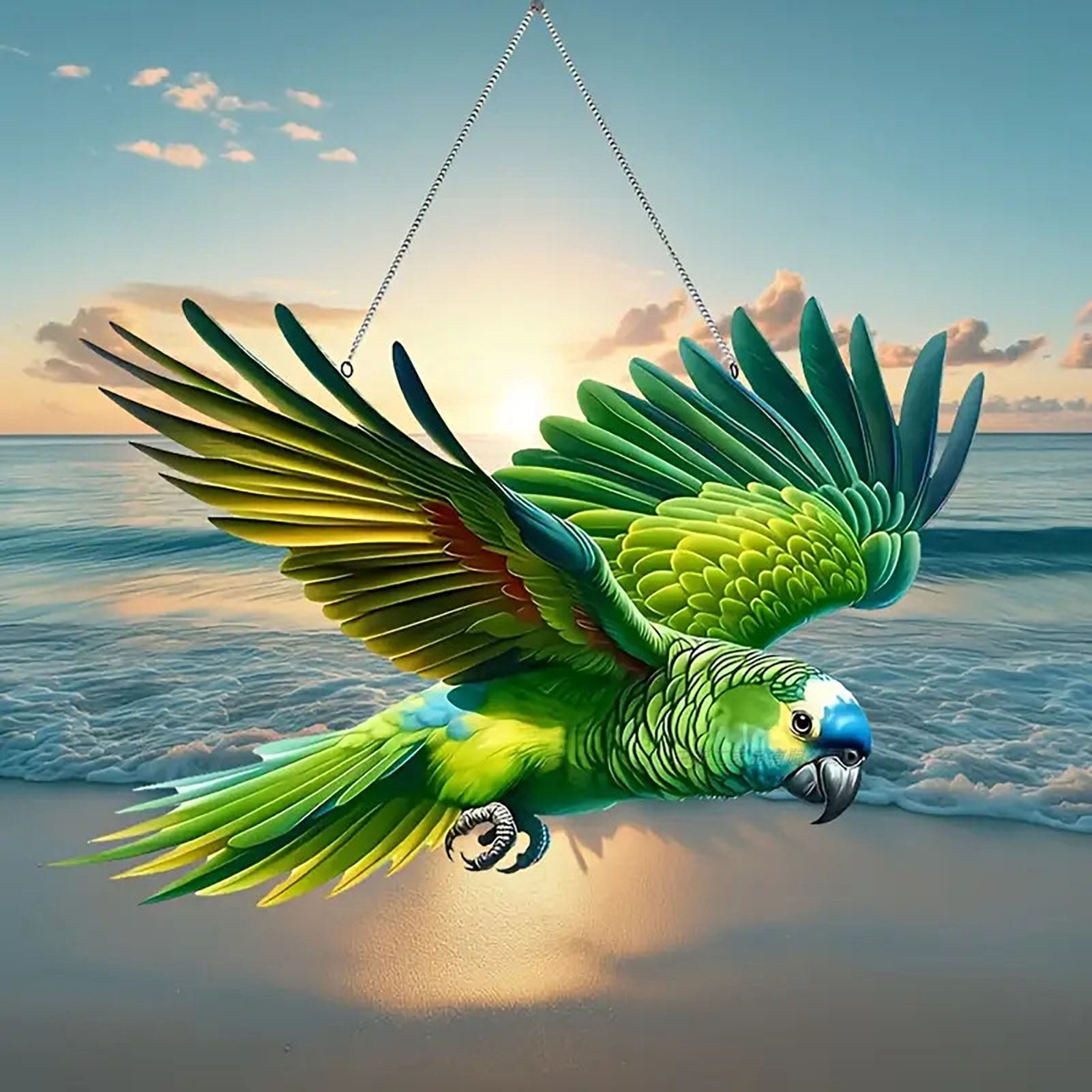 Joernso Window Hanging Birds Decoration Acrylic Kingfisher Eagle ...