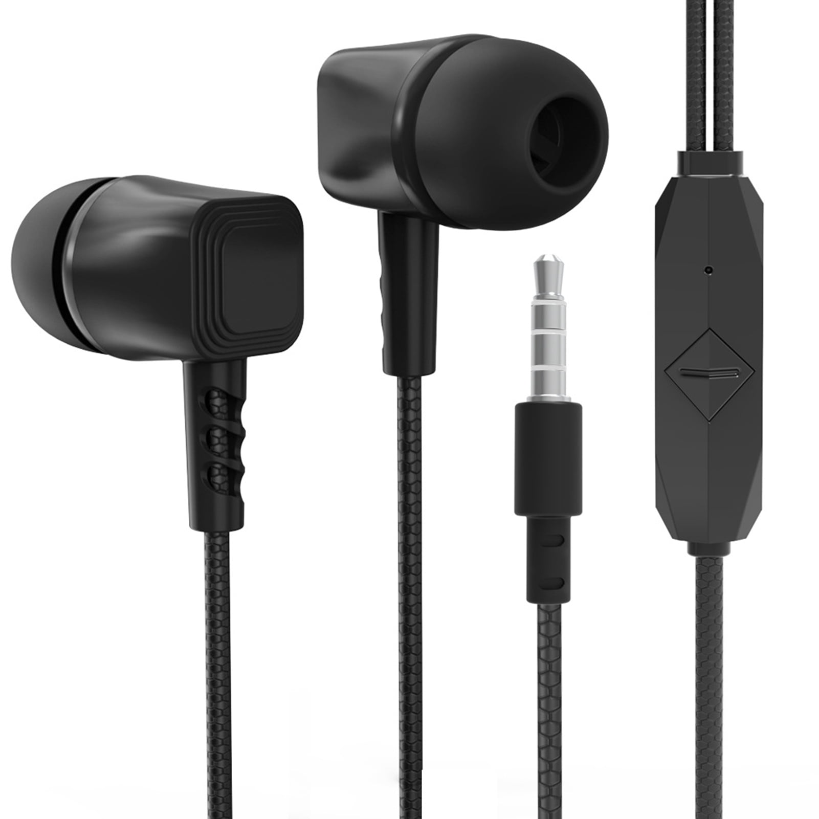 Joernso Wired Earphone Ergonomic Design Active Noise Reduction Stereo ...