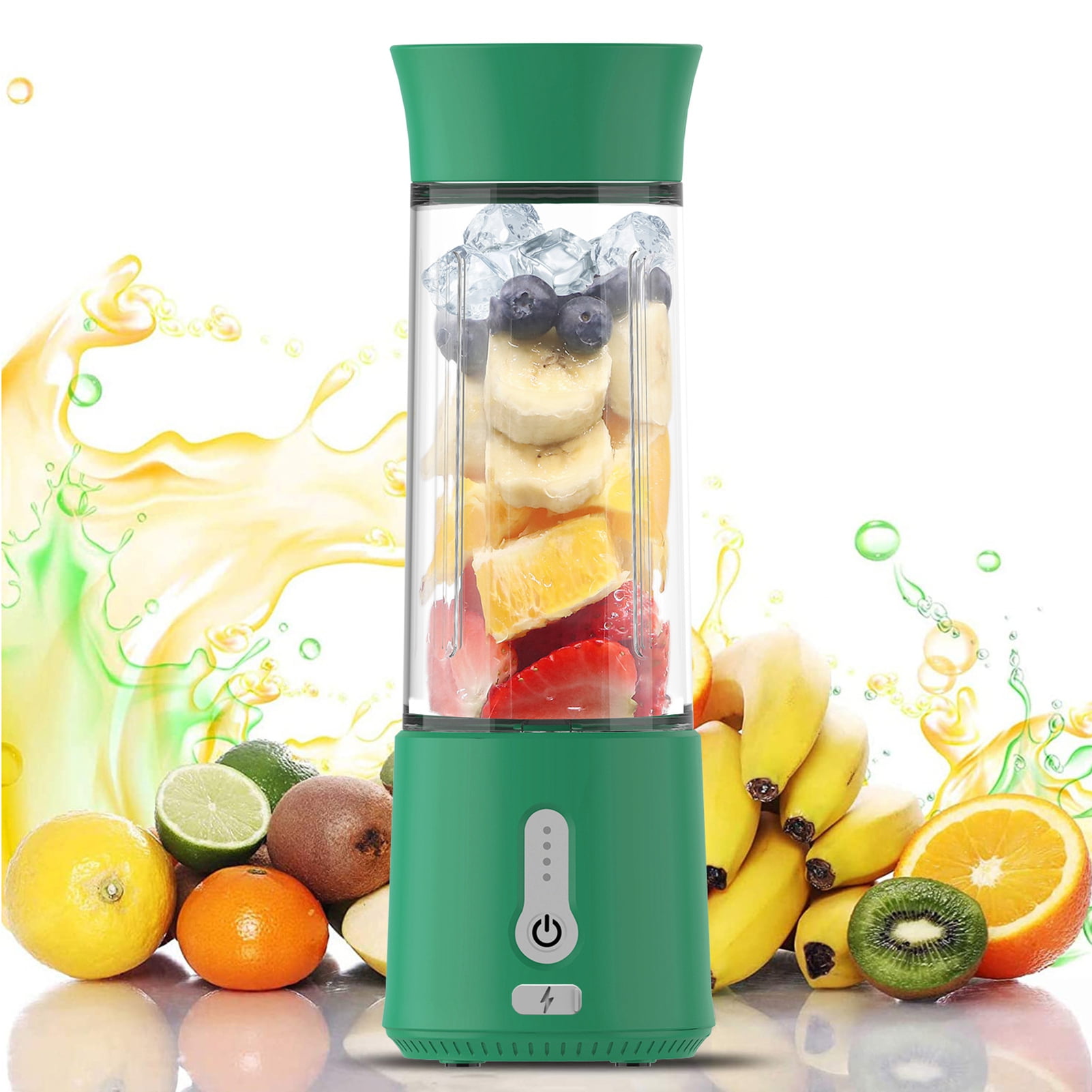Joernso Wireless Portable Juicer Blender Fruit Mixer with Sharp Blades ...