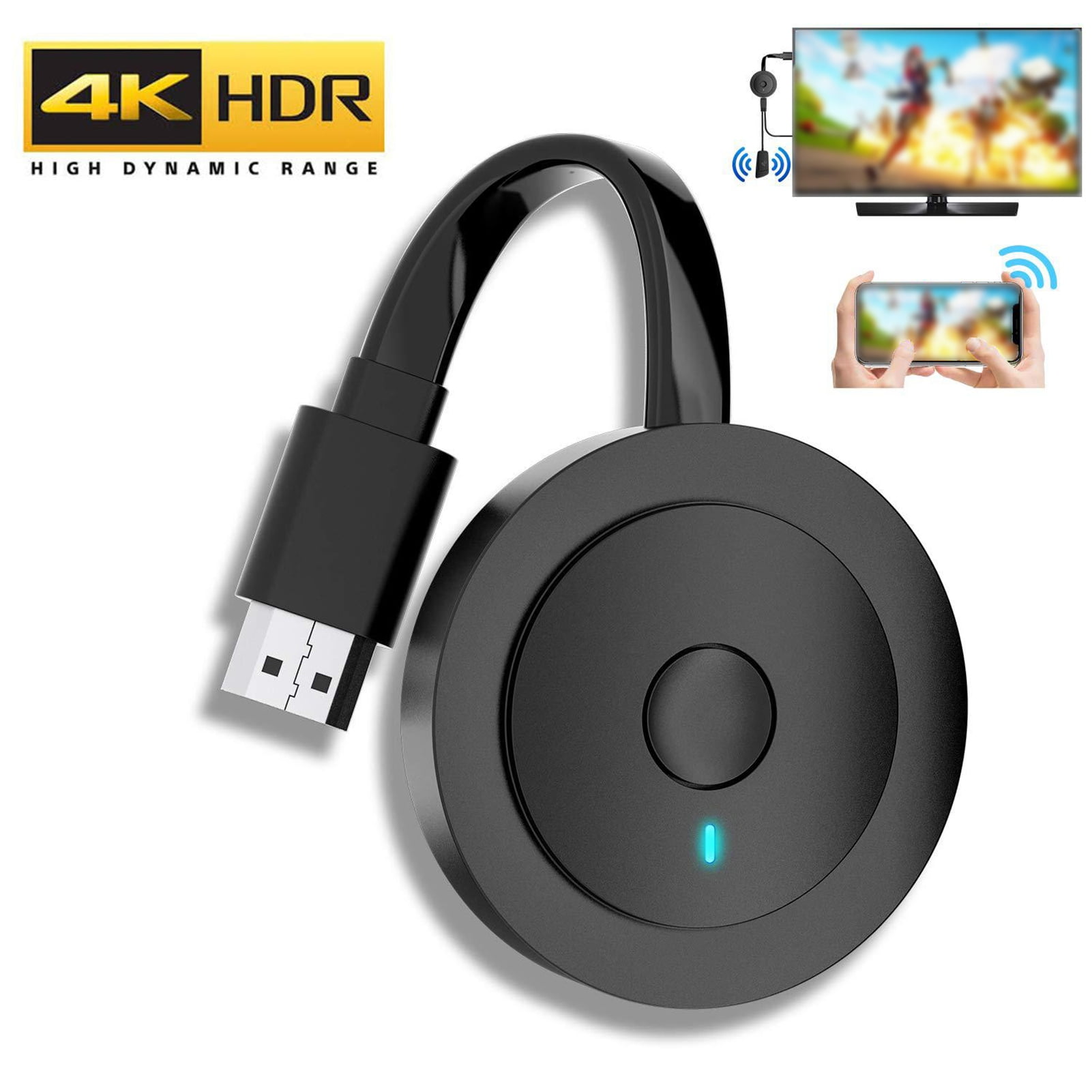 Joernso Wireless WiFi Display TV Dongle Receiver Dual Frequency WiFi ...