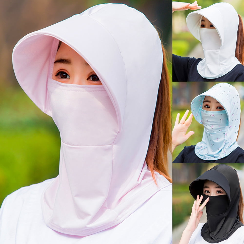Joernso Women Full Face Neck Cover Breathable Sun Hat Outdoor Cycling ...