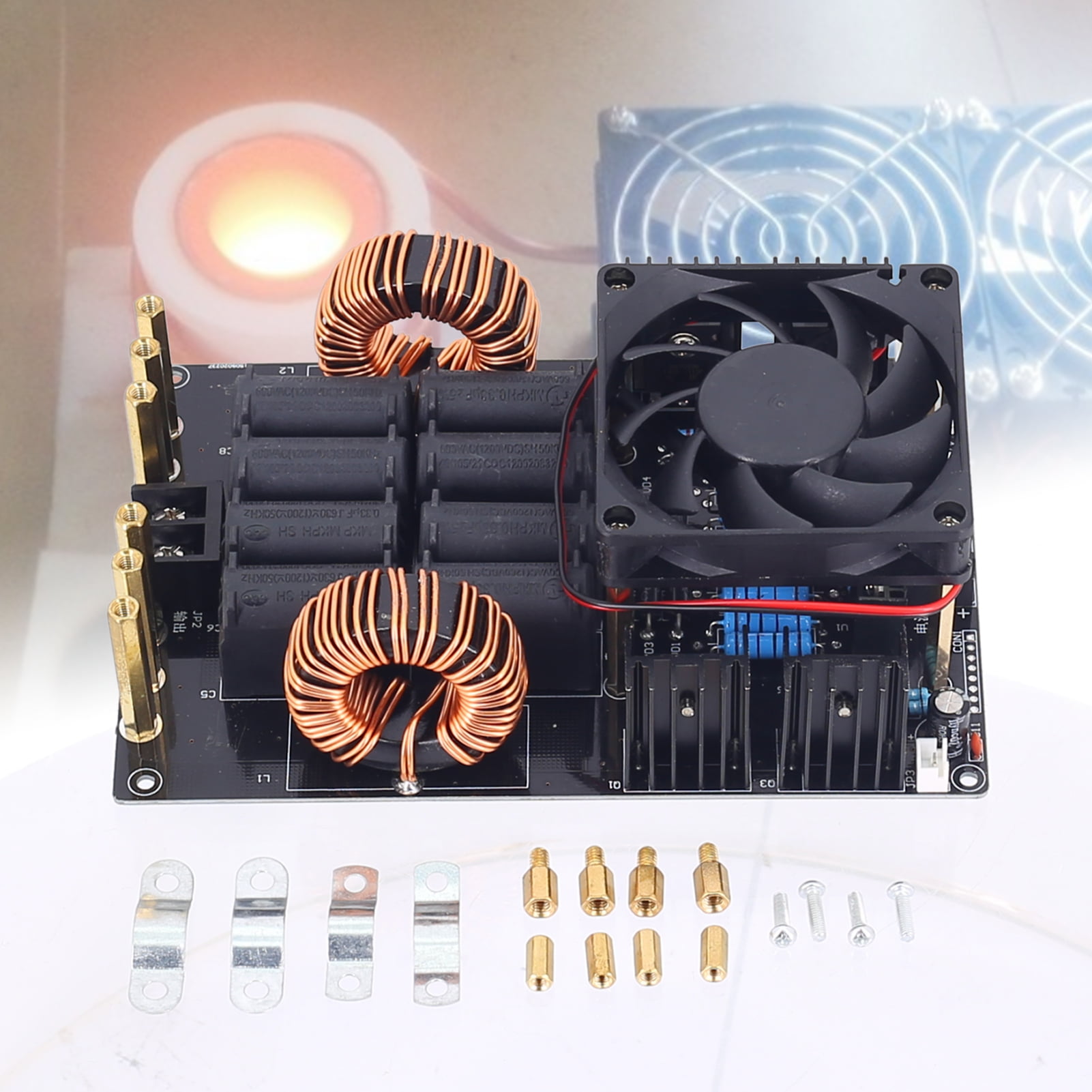 Joernso ZVS DC 12V-40V Induction Heater Driver Safe Stable Black ...