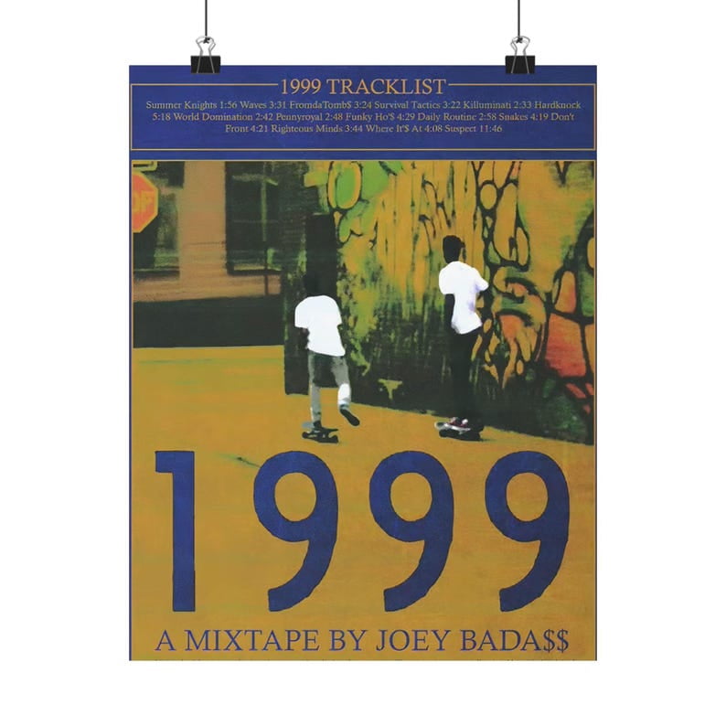 Joey Badass - Poster | Rap Poster, Hip-Hop Poster - Walmart.com