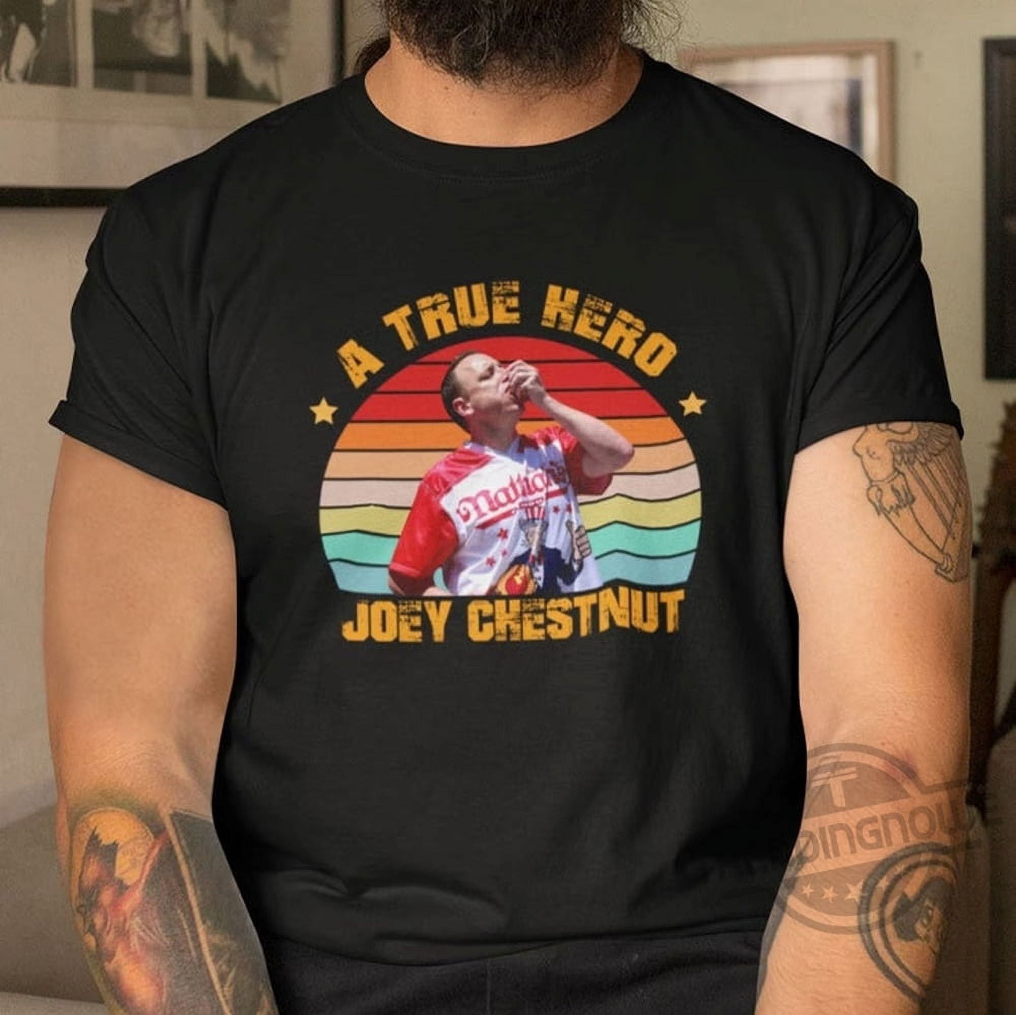 Joey Chestnut A True Hero Shirt-trungten-paes6 - Walmart.com