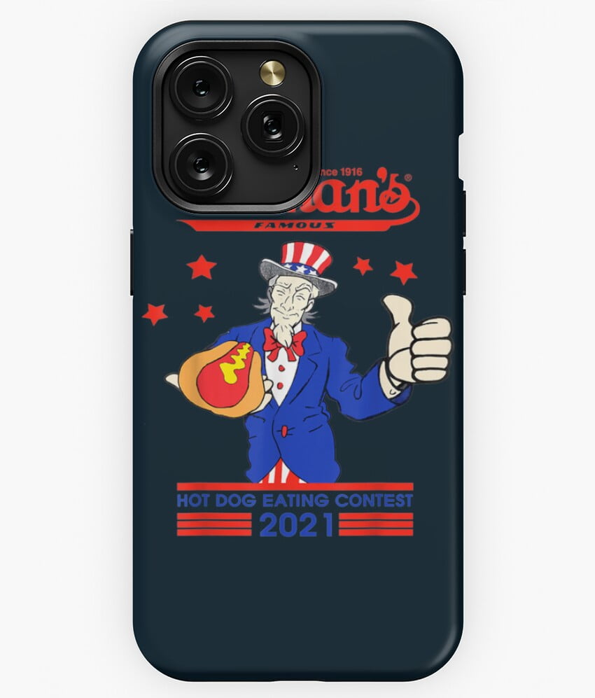 Joey Chestnut Nathan's Hot Dog Eating G4974 Phone Case for iPhone17 16 ...