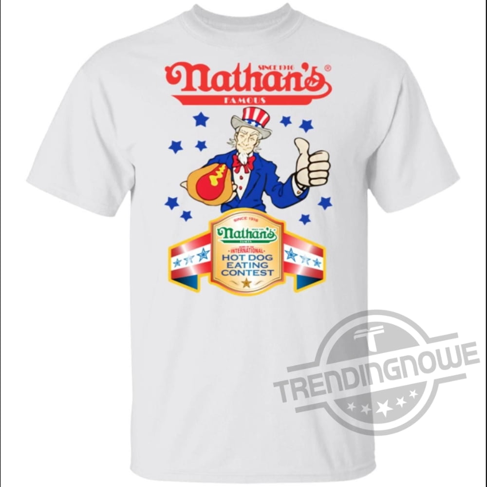 Joey Chestnut Nathans Eating Contest Shirt - Walmart.com