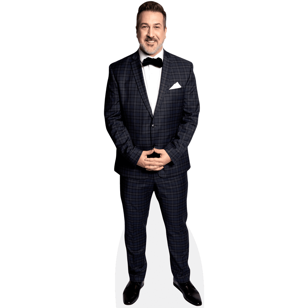 Joey Fatone (Bow Tie) Lifesize Cardboard Cutout Standee - Walmart.com