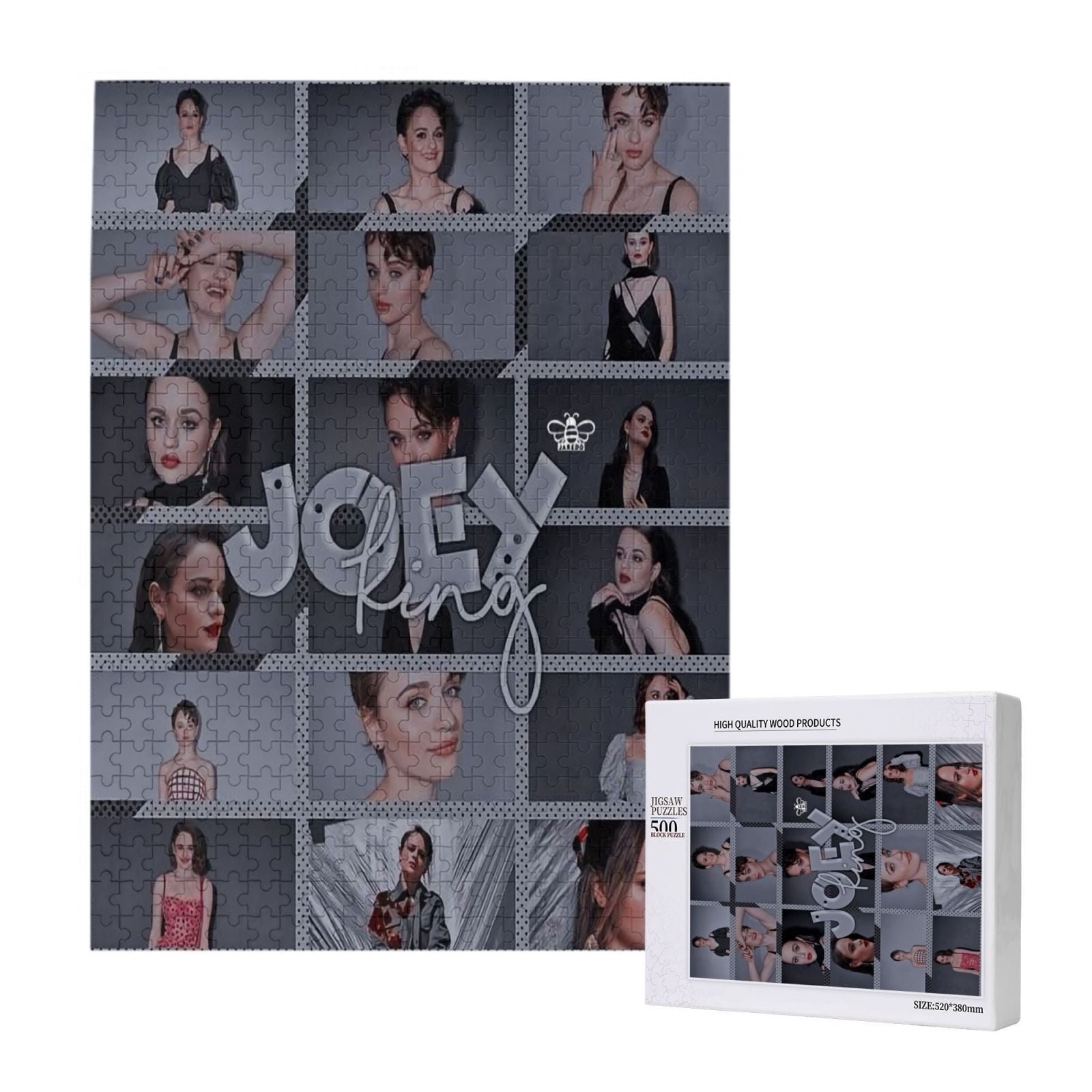 Joey King Jigsaw Puzzle Interactive Brain Teaser Board Game for Adults ...