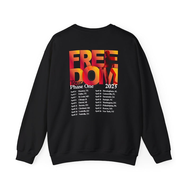 Joey McIntyre Freedom Tour 2025 Sweatshirt, Crewneck, NKOTB, New Kids ...