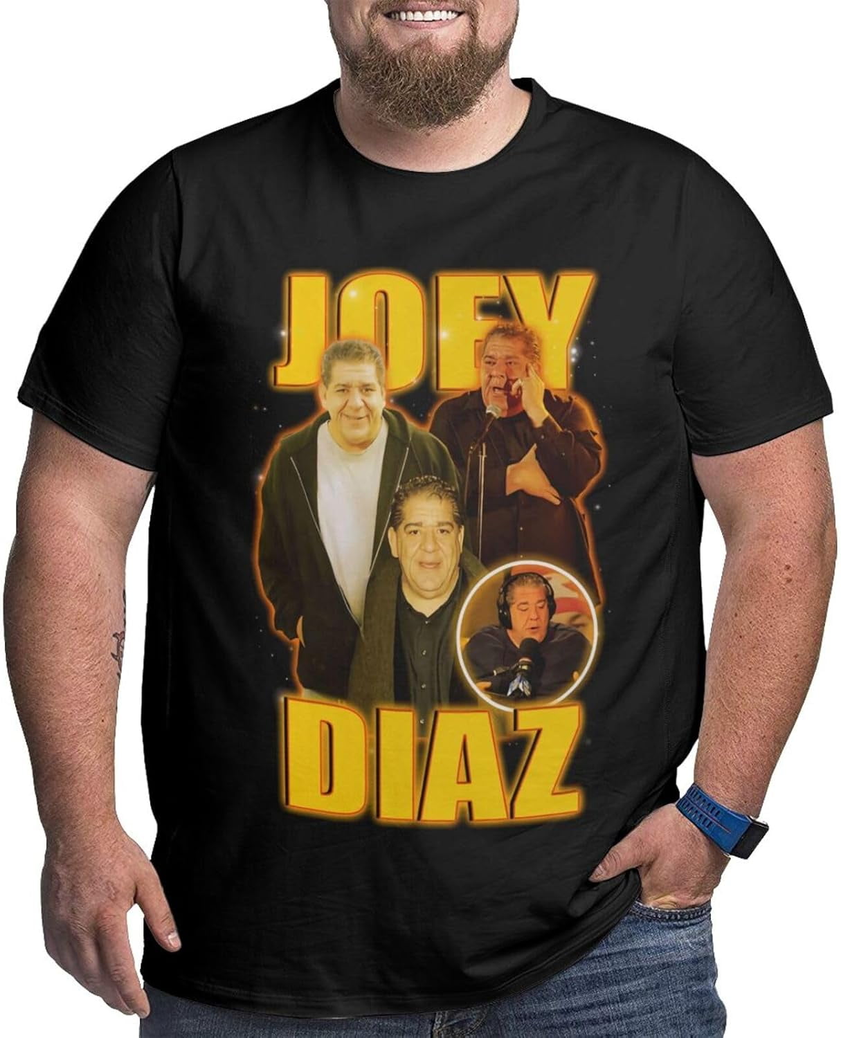 Joey Star Diaz Leak Navel T Shirt Women's Casual Tops Summer Round ...