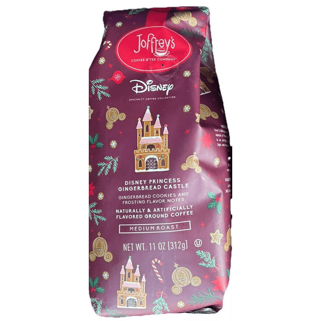 Joffrey's disney princess gingerbread castle medium roast coffee ...