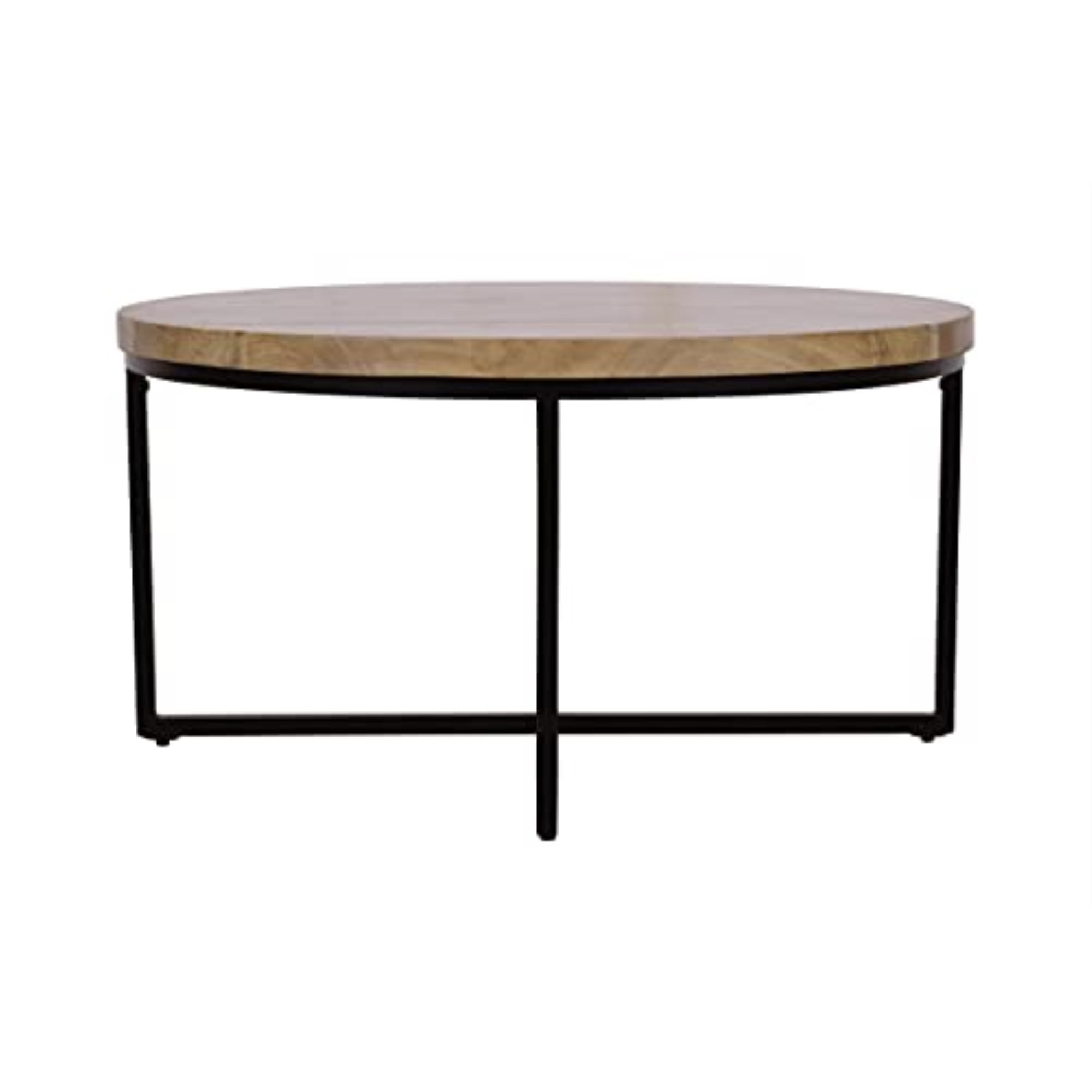 Jofran Ames Solid Wood Modern 36" Round Coffee Table - Walmart.com