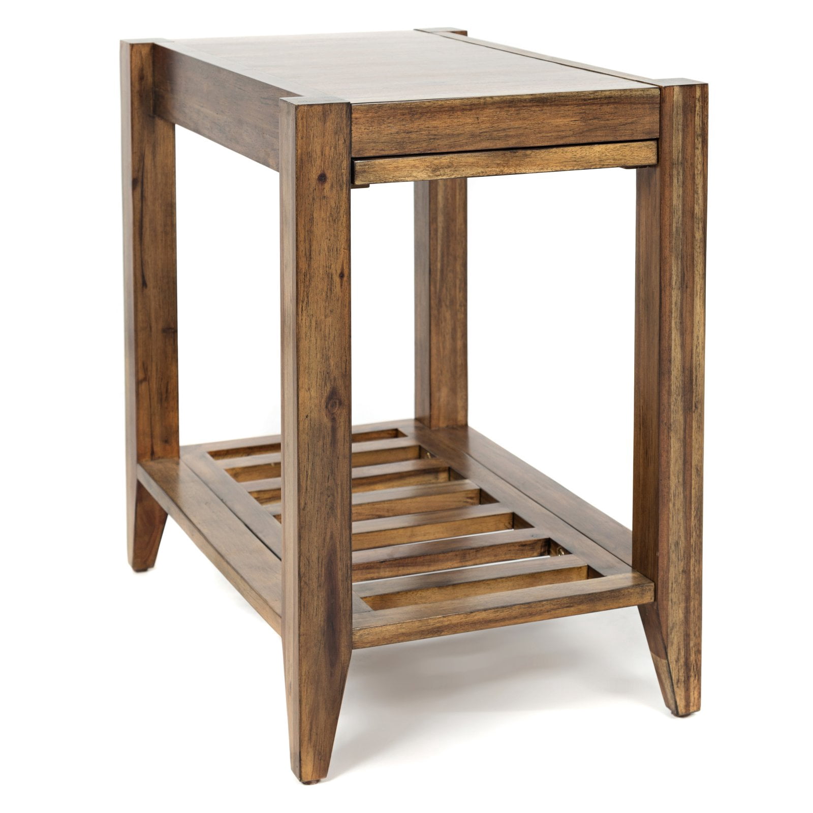 Jofran Beacon Street Modern Essential Solid Wood Chairside End Table ...