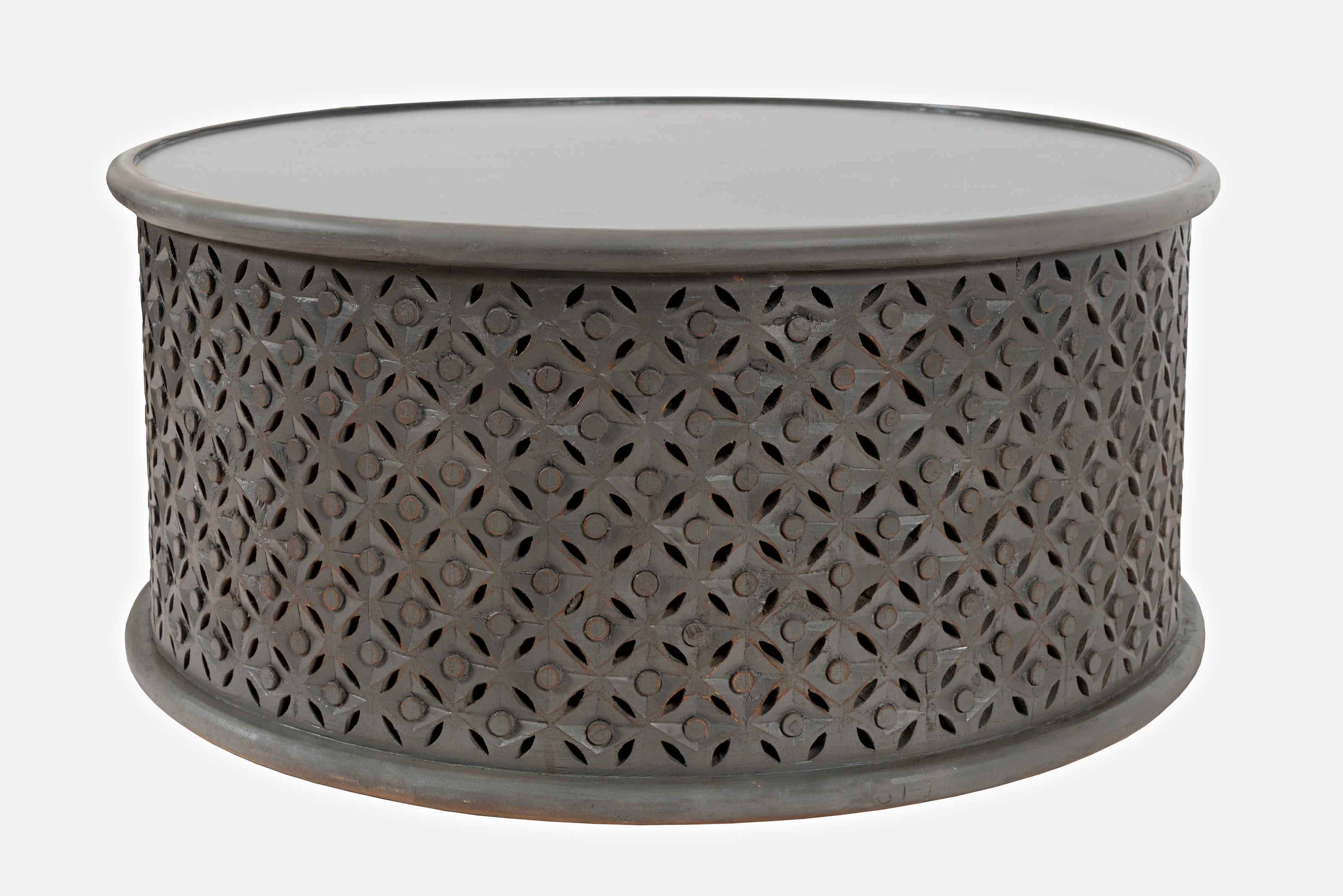 Jofran Decker Distressed Hardwood 36'' Round Coffee Table - Walmart.com
