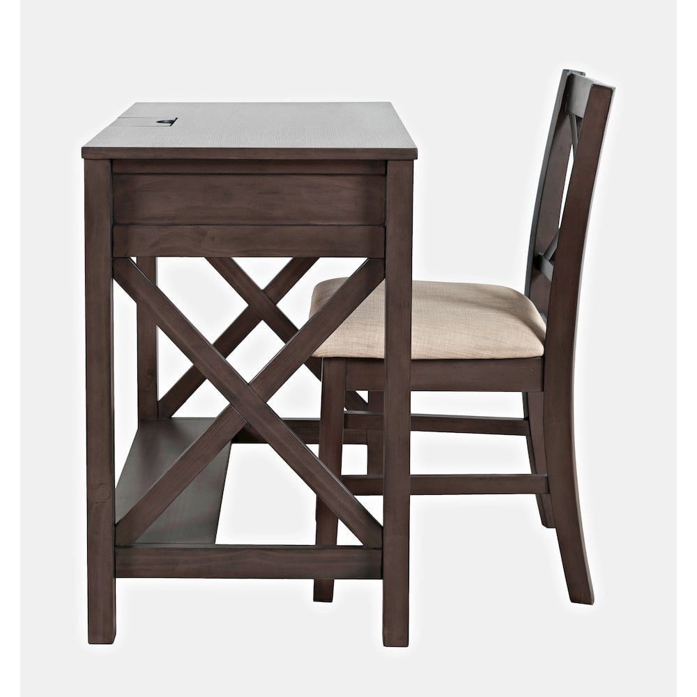 Jofran Hobson USB Charging Desk and Chair Set - Walmart.com