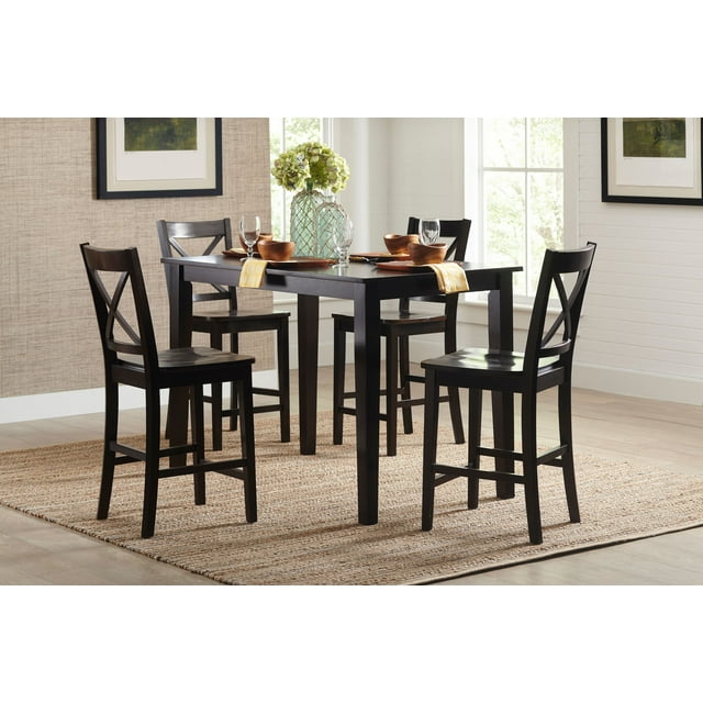 Jofran Simplicity Solid Wood Classic 54" Counter Height Dining Table ...