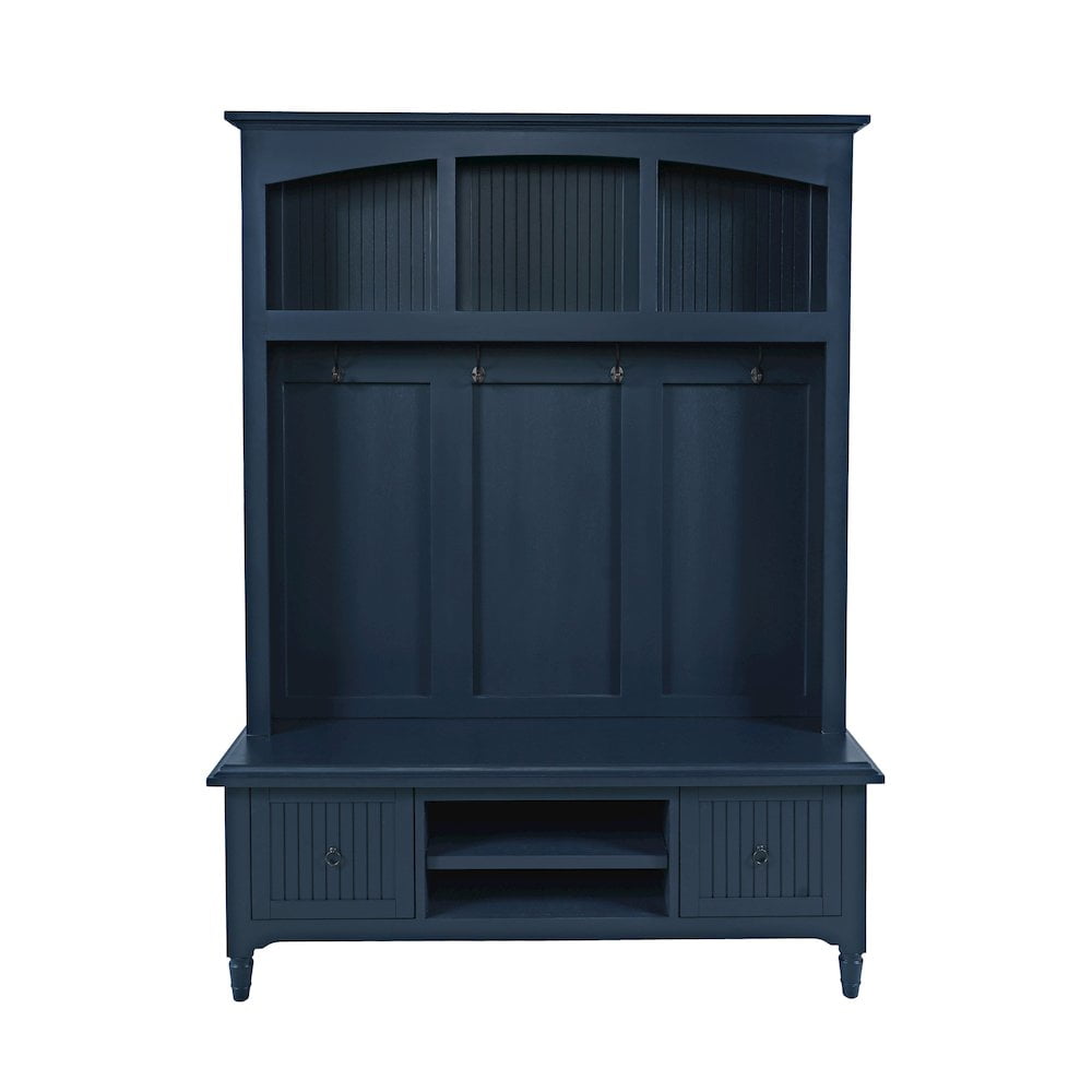 Jofran Westport Modern Farmhouse Hall Tree with Storage Bench - Walmart.com