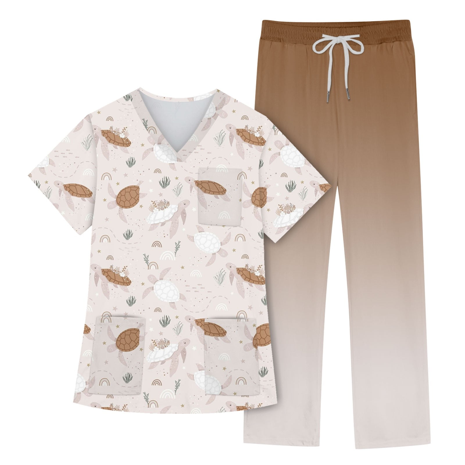 Jogger Scrubs For Women Scrubs Sets For Women Nursing Scrubs Scrub ...