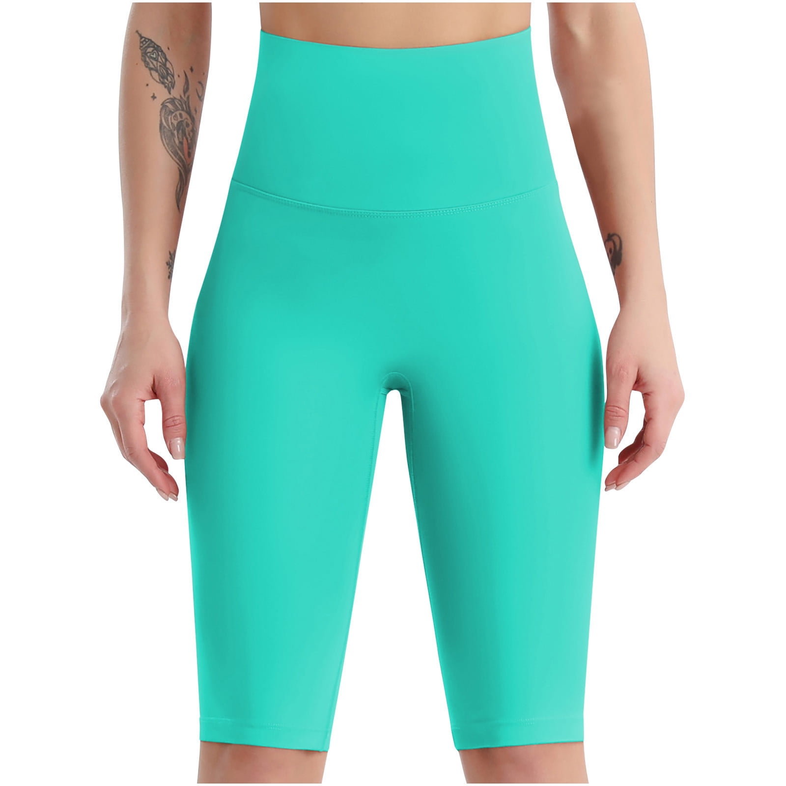 Jogger Shorts for Women, Womens High Waisted Stretchy Quick-dry Y2k ...