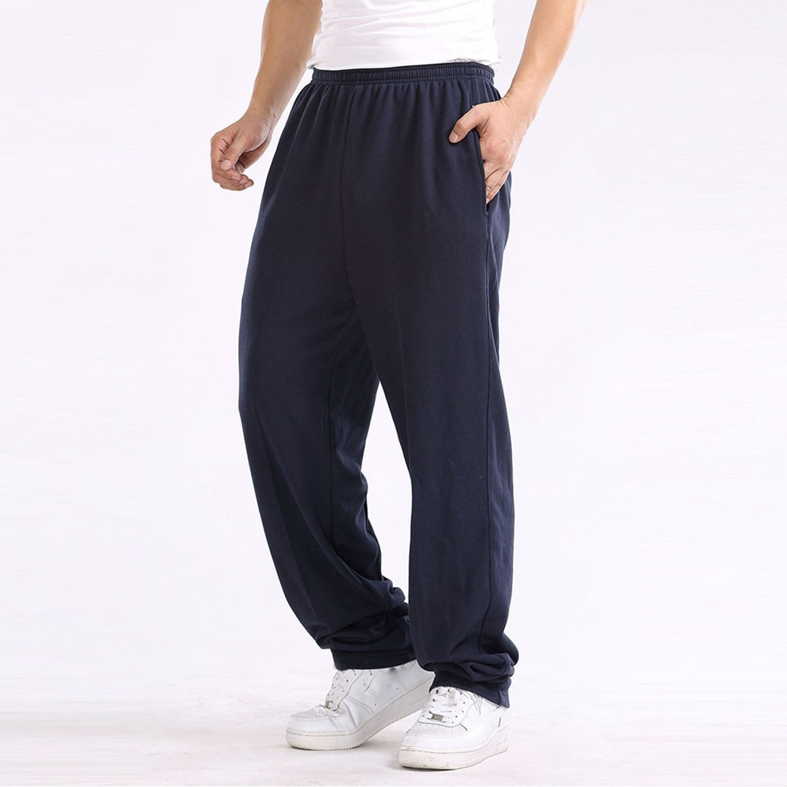 Joggers for Men Clearance Long Athletic Sweatpants Big and Tall Gym ...