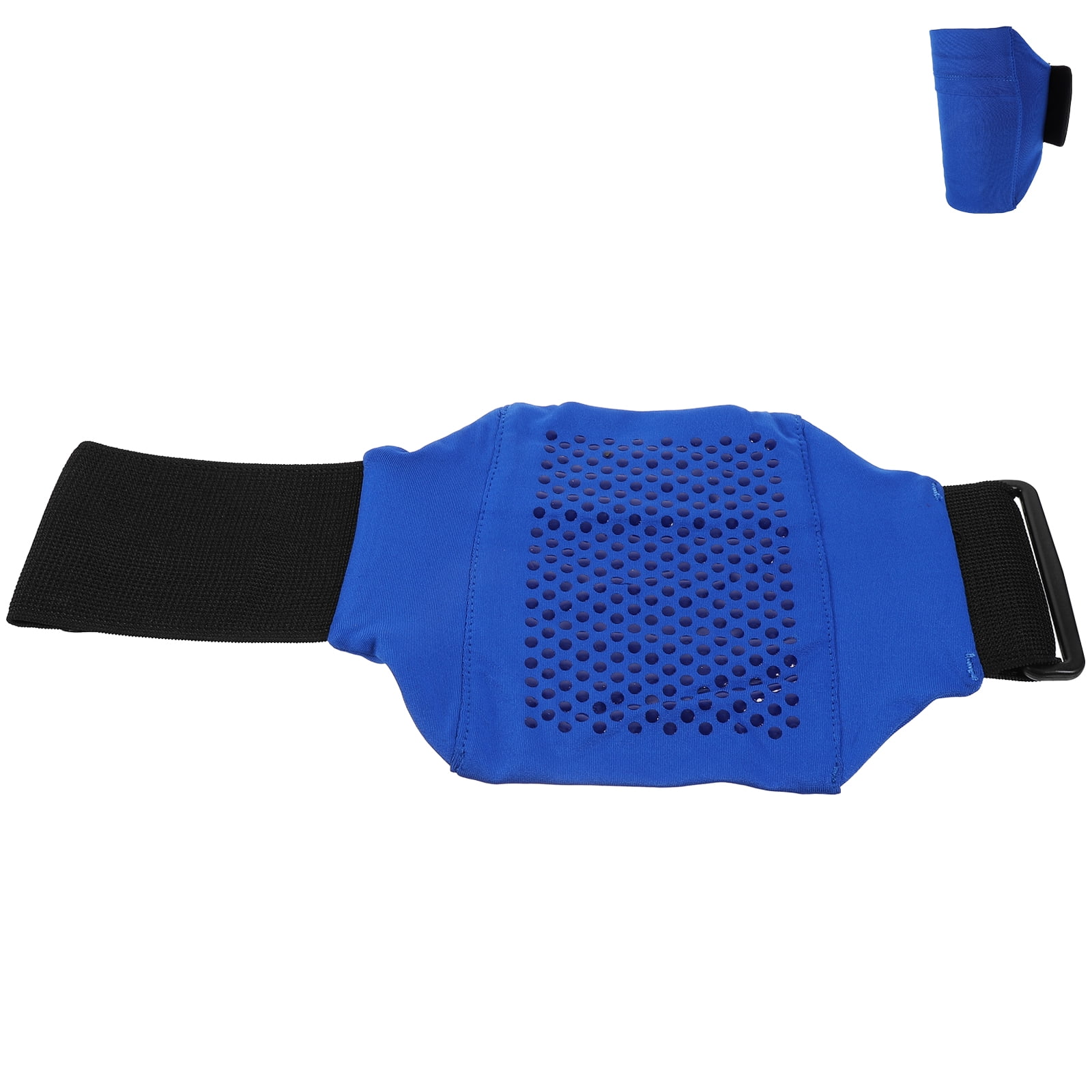 FENGGUIQU Workout Phone Holder Leg Phone Bag Blue 1Set 5.9X4.7X0.2In ...