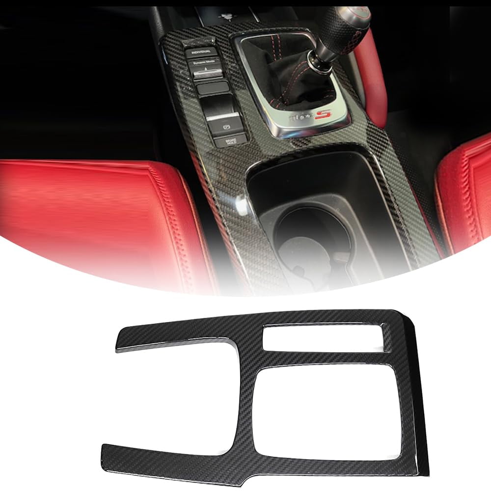 Jogon Dry Carbon Fiber Gear Shift Panel Cover Trim for Acura Integra A ...