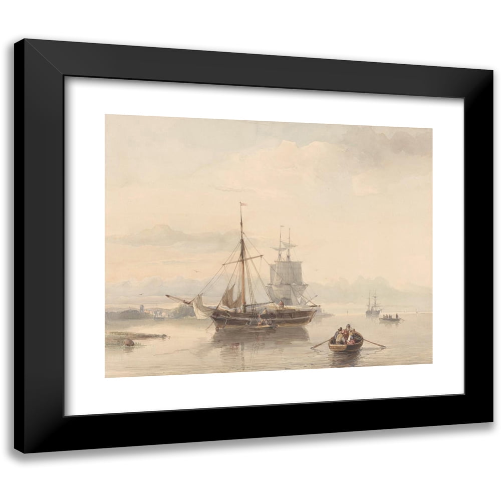 Johan Adolph Rust 14x12 Black Modern Framed Museum Art Print Titled ...