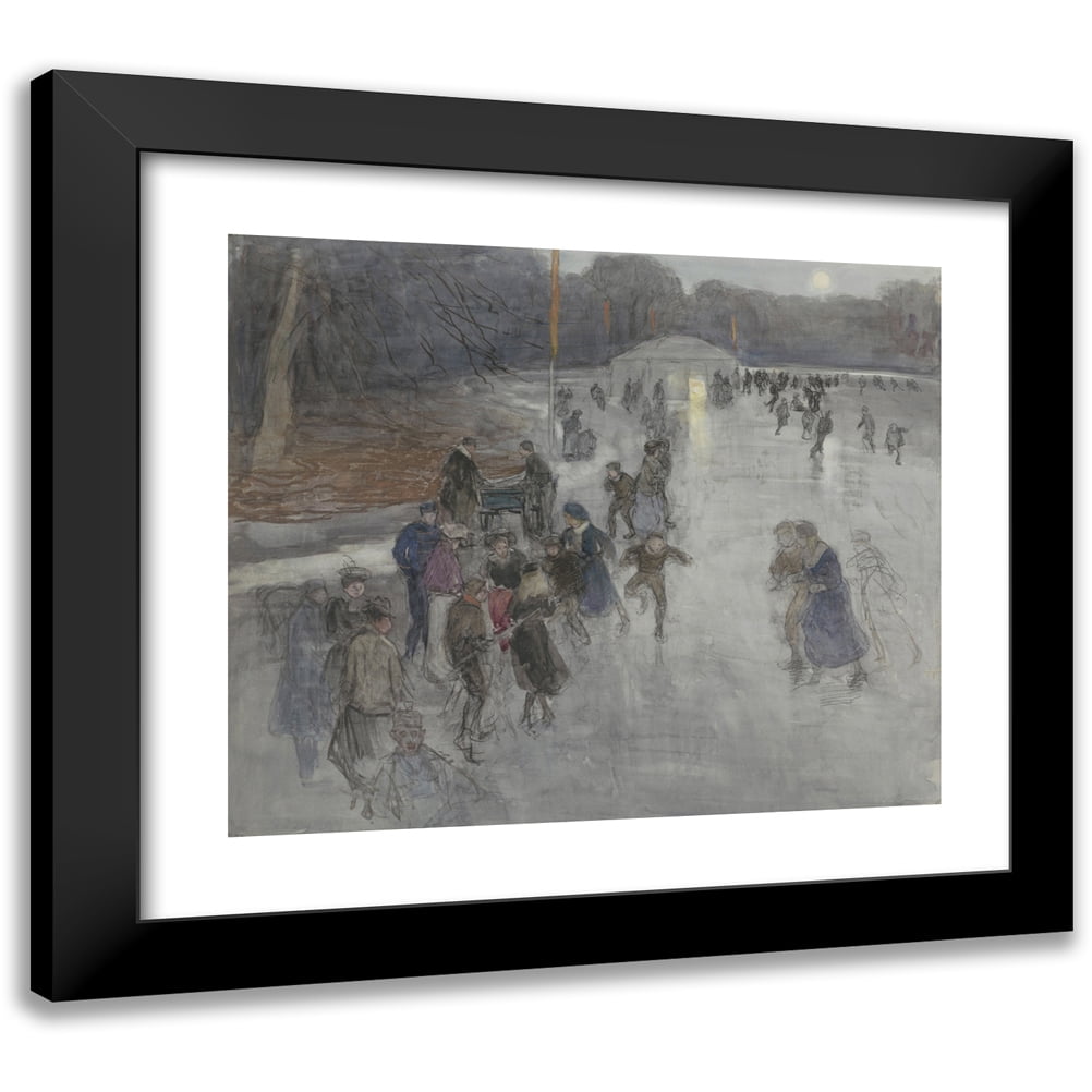 Johan Antonie de Jonge 14x12 Black Modern Framed Museum Art Print ...