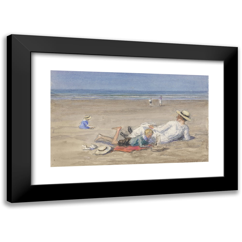 Johan Antonie de Jonge 18x13 Black Modern Framed Museum Art Print ...