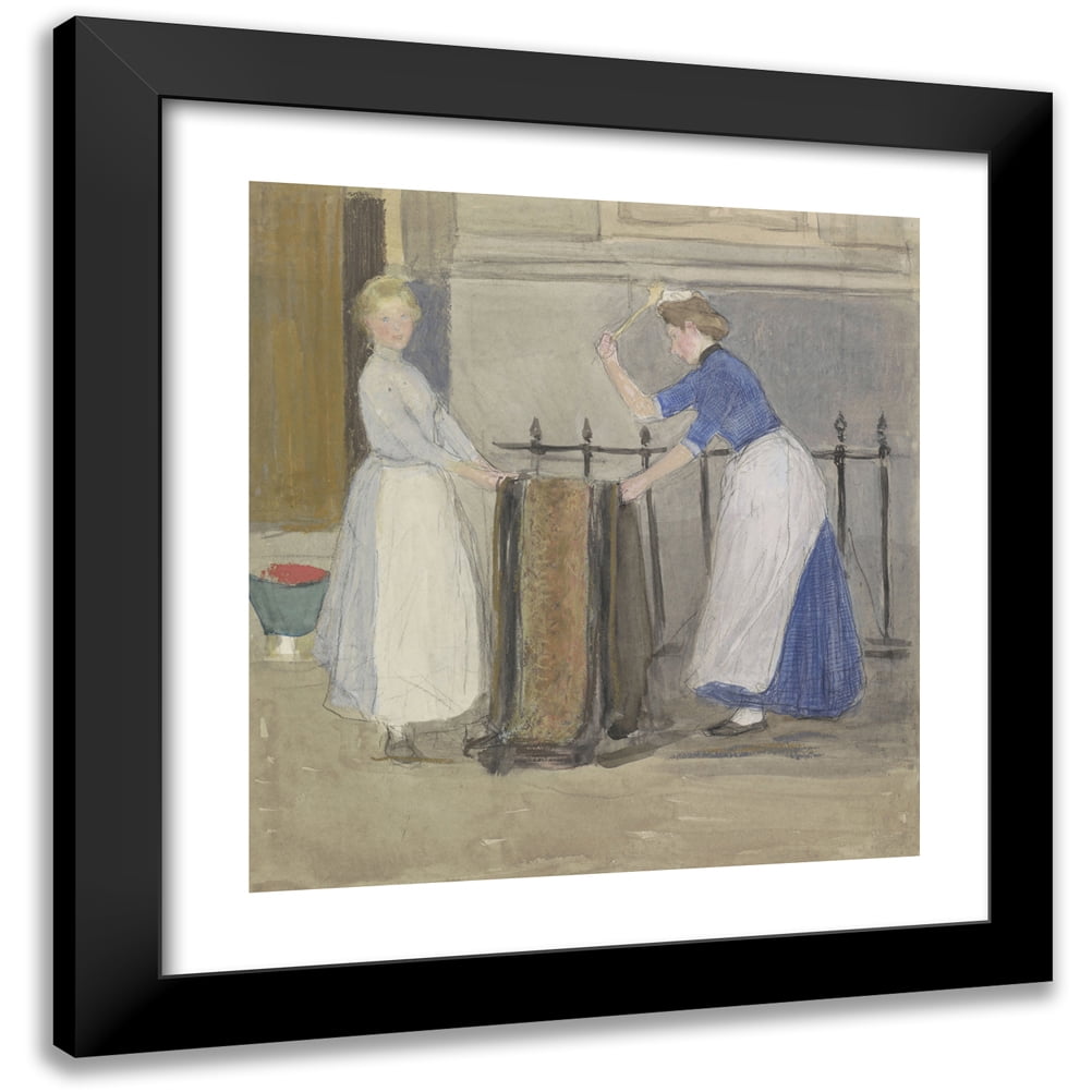 Johan Antonie de Jonge 20x21 Black Modern Framed Museum Art Print ...
