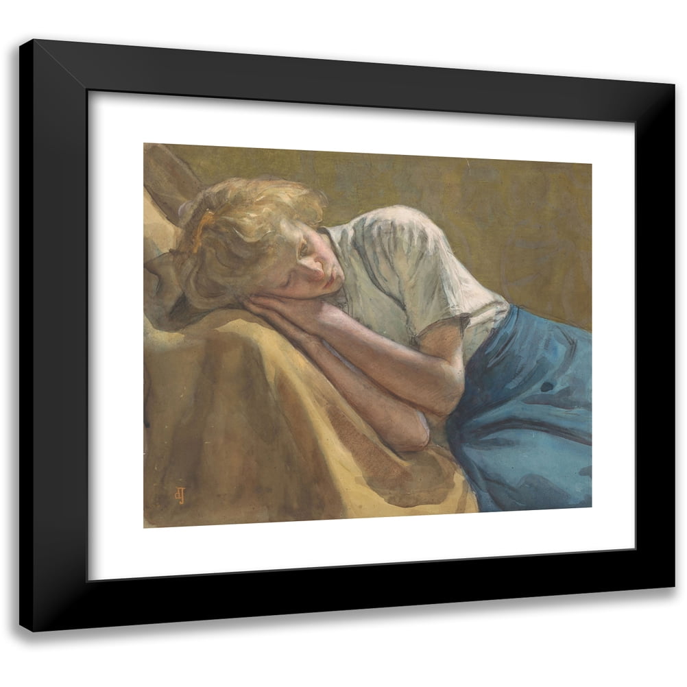 Johan Antonie de Jonge 23x20 Black Modern Framed Museum Art Print ...