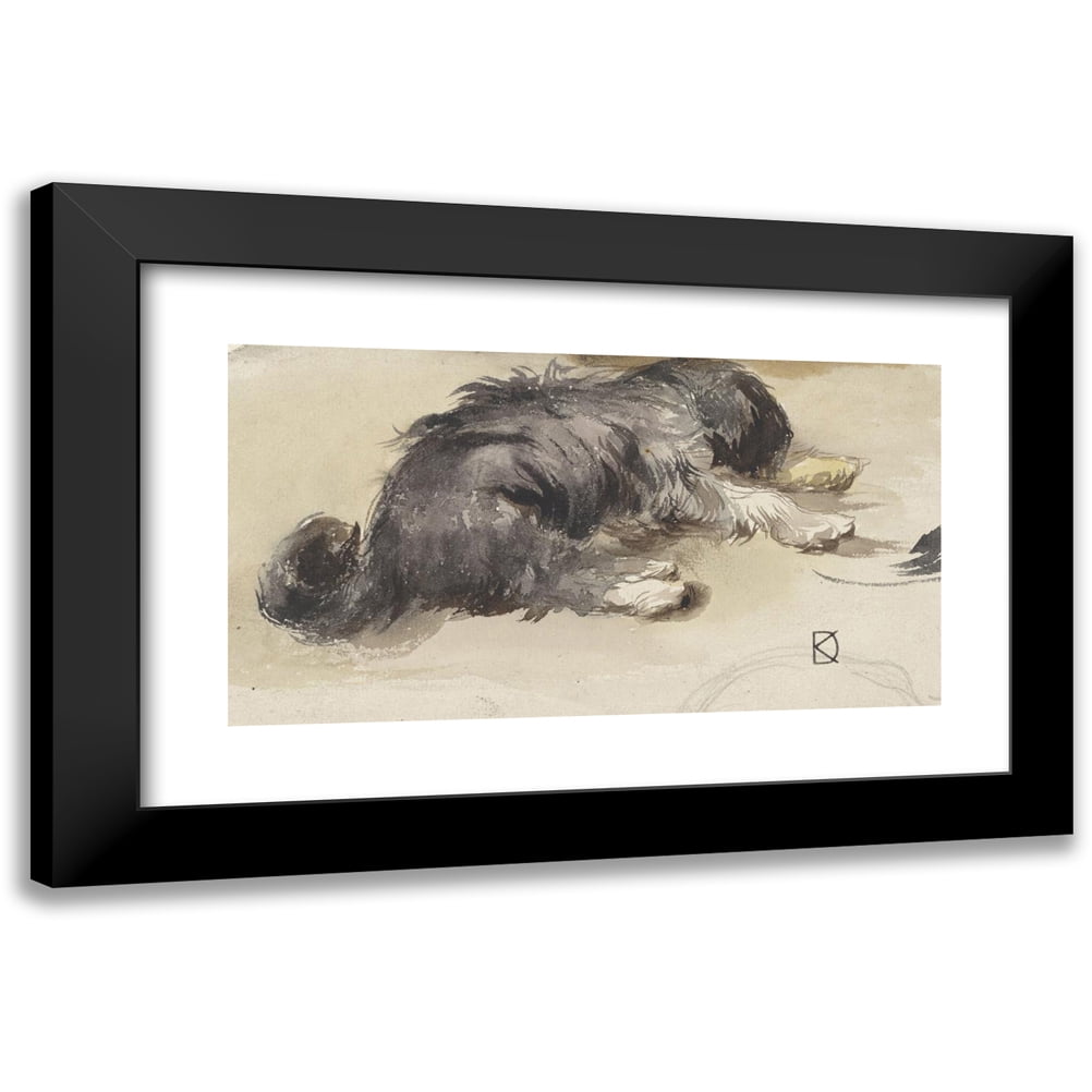 Johan Daniël Koelman 24x15 Black Modern Framed Museum Art Print Titled ...