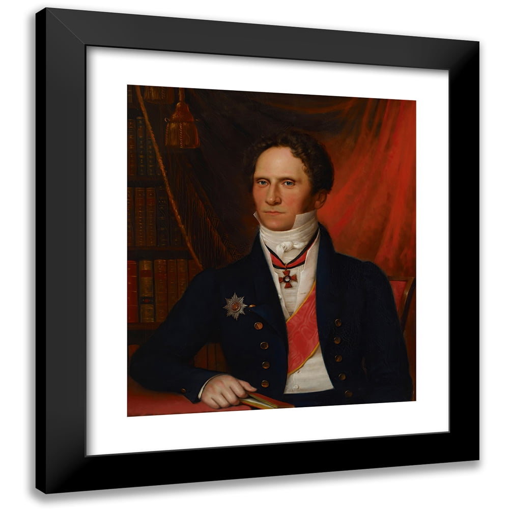 Johan Erik Lindh 12x14 Black Modern Framed Museum Art Print Titled ...