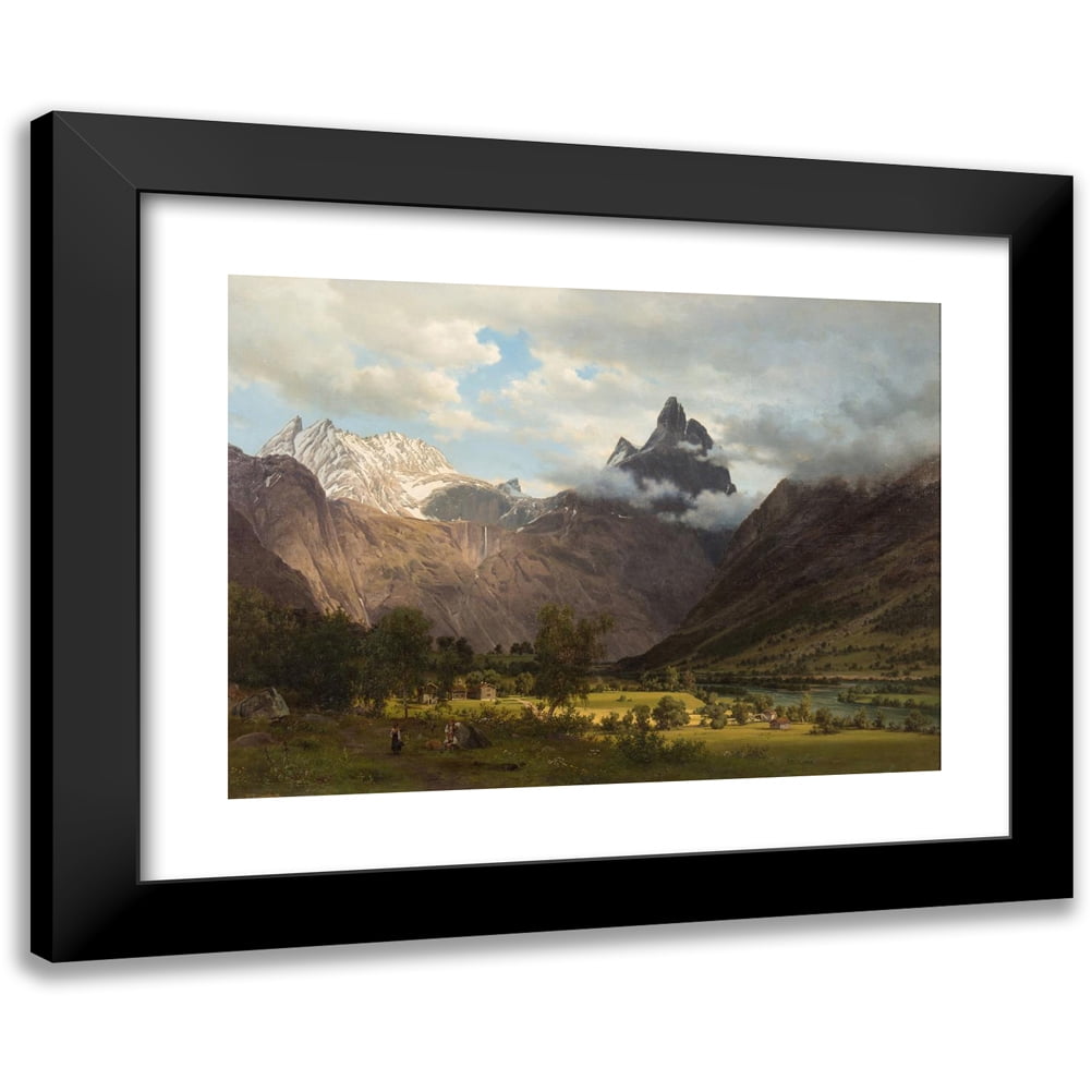 Johan Fredrik Eckersberg 18x14 Black Modern Framed Museum Art Print ...