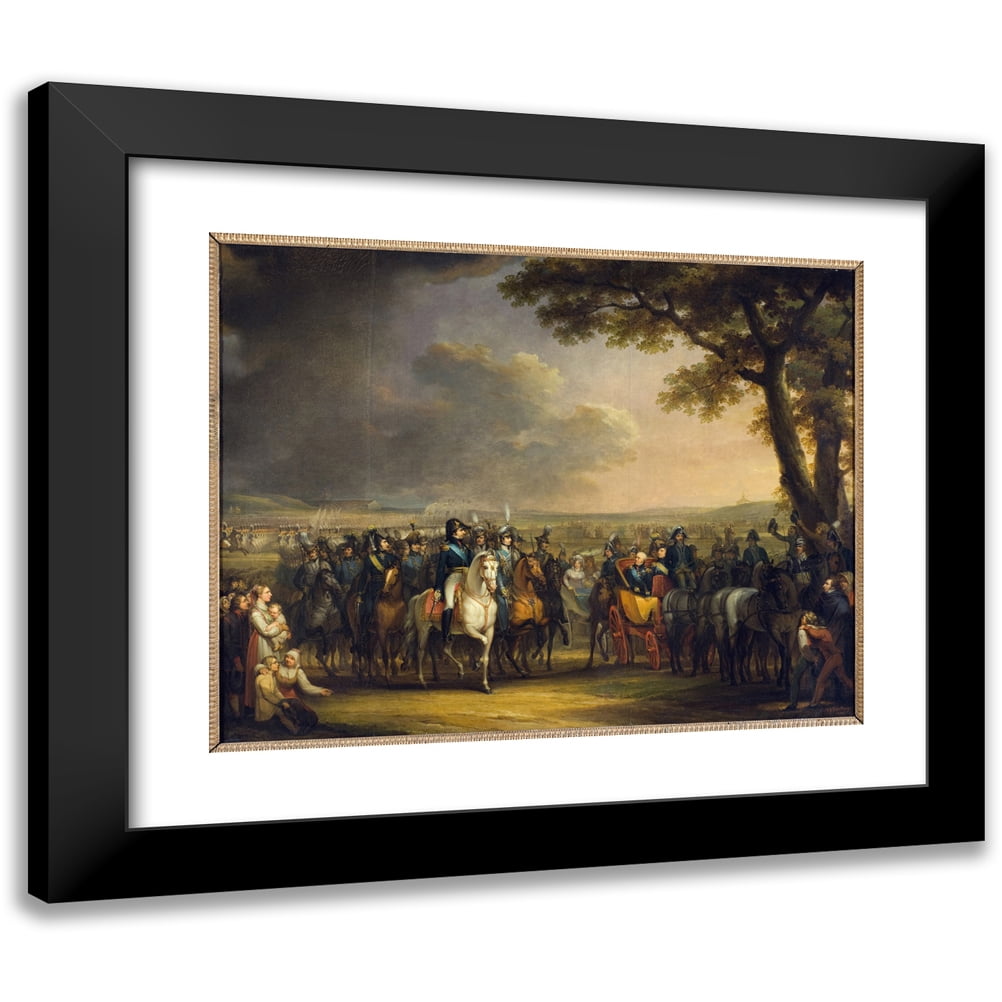 Johan Gustaf Sandberg 14x12 Black Modern Framed Museum Art Print Titled ...
