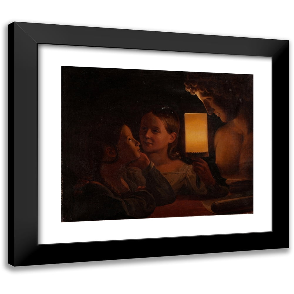 Johan Gustaf Sandberg 18x15 Black Modern Framed Museum Art Print Titled ...