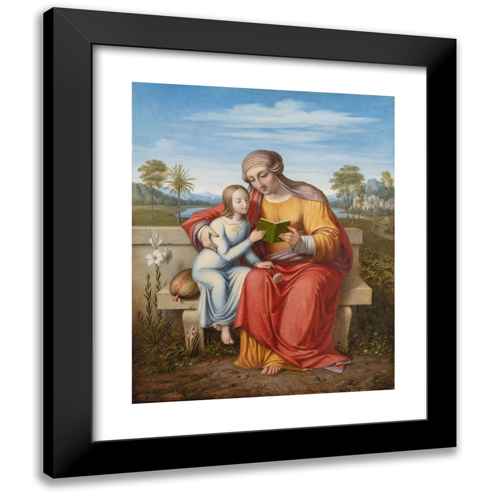 Johan Ludvig Lund 12x14 Black Modern Framed Museum Art Print Titled ...