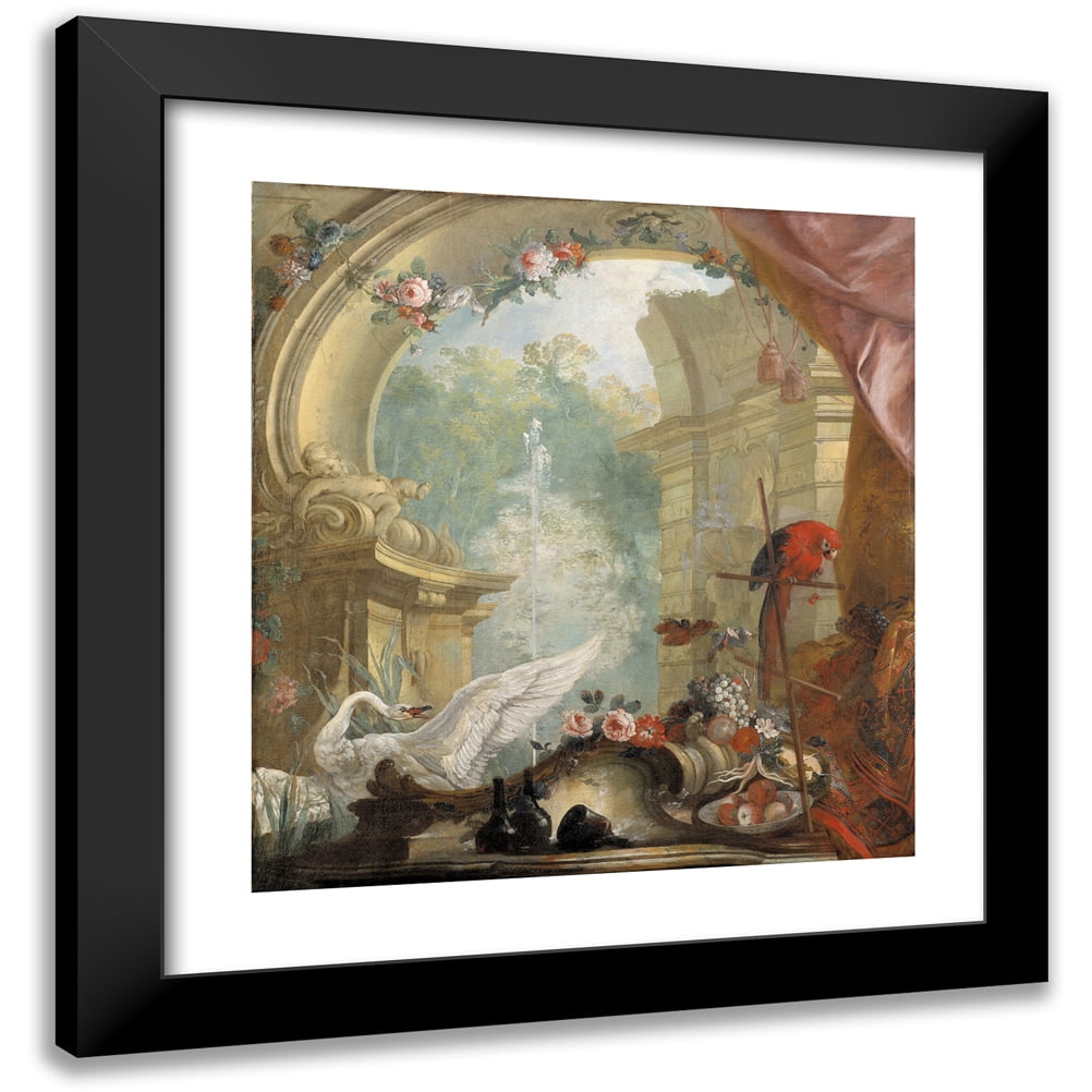 Johan Pasch 15x16 Black Modern Framed Museum Art Print Titled - Park ...