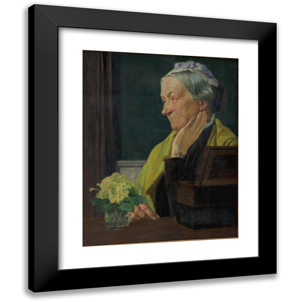 Johan Rohde 12x14 Black Modern Framed Museum Art Print Titled - Ane ...